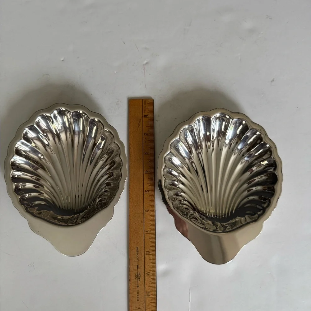 Oneida | Accents | Vintage Oneida Silver Plated Scalloped Shell Trinket ...